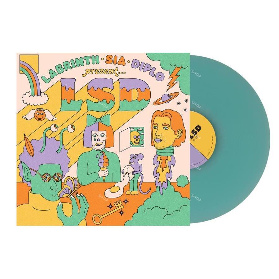 【全新迷幻綠彩膠】迷幻風暴 Labrinth, Sia & Diplo present…LSD/5周年紀念版 – 大韜黑膠耳機