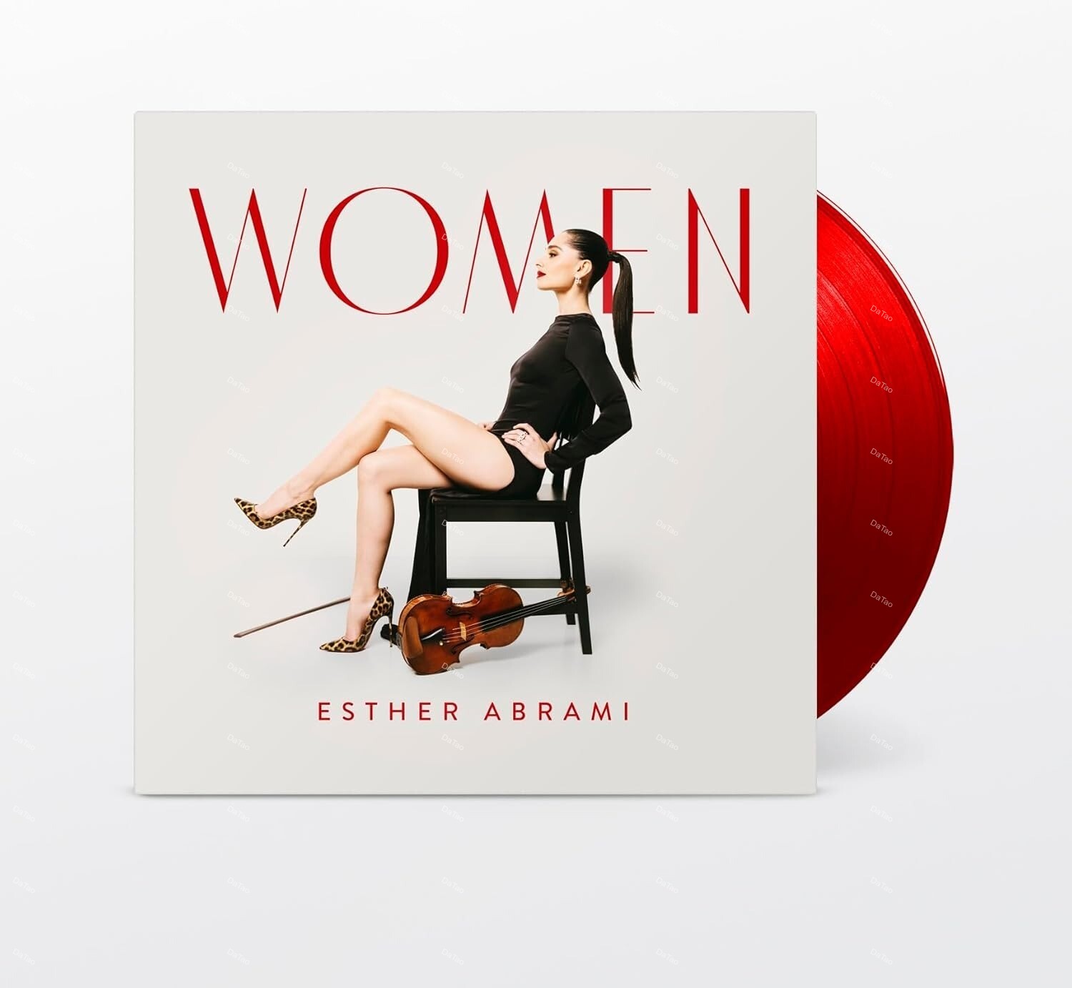 【全新透紅彩膠45轉2LP】埃絲特阿布拉米 Esther Abrami-音樂才女:14位女性作曲家之禮讚 Women – 大韜黑膠耳機