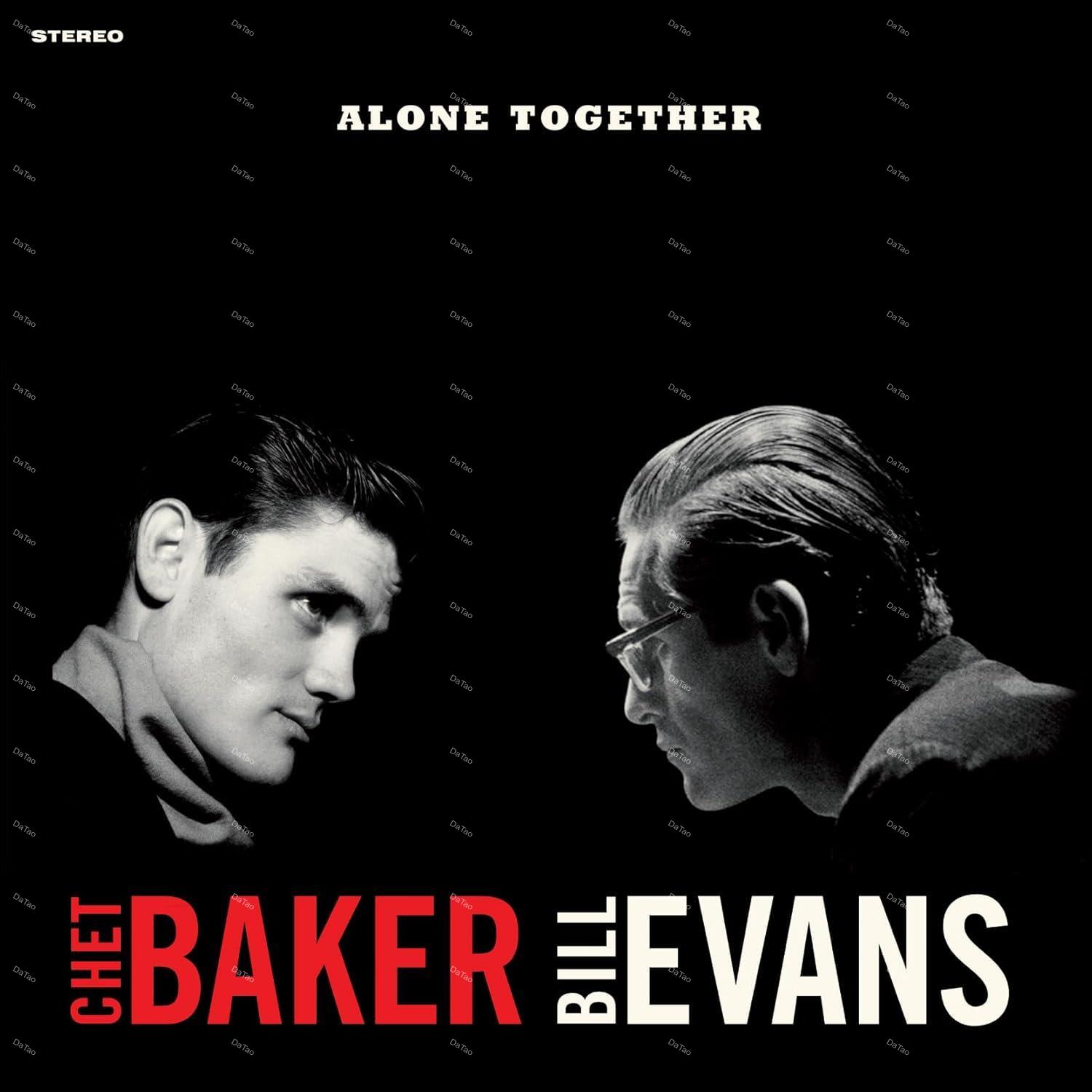 【全新限量水晶彩膠】Chet Baker & Bill Evans-Alone Together/DR31729 - 大韜黑膠耳機