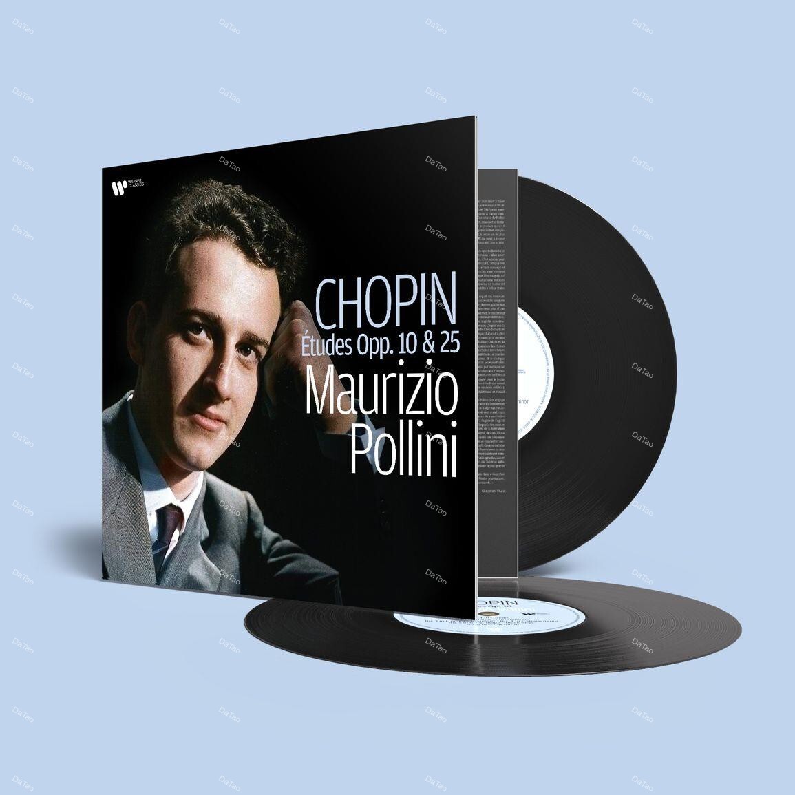 【全新黑膠2LP】波里尼 Maurizio Pollini-蕭邦 Chopin: Etudes Opp. 10&25 - 大韜黑膠耳機