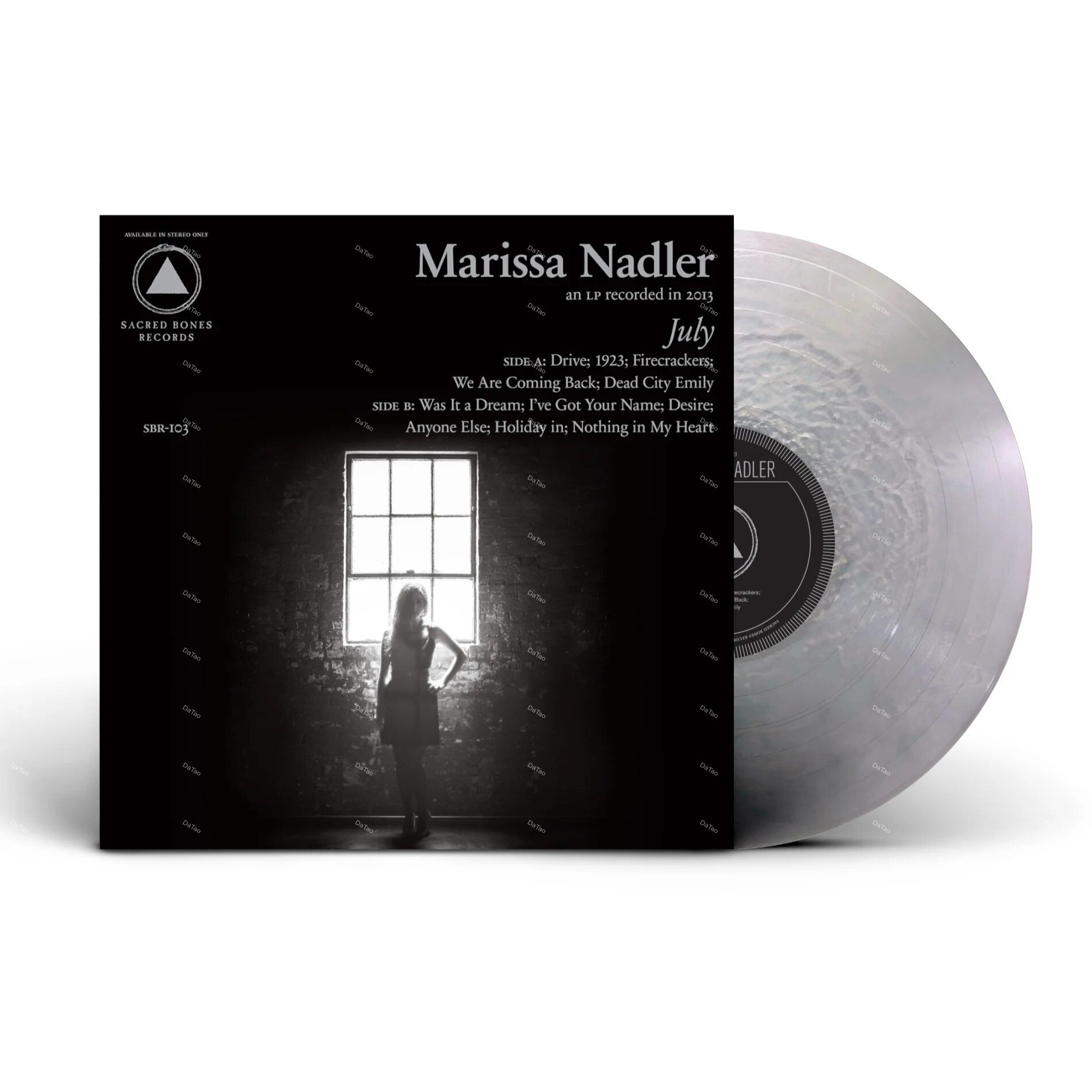 【全新銀彩膠】瑪麗莎納德勒 Marissa Nadler – July/十週年/SBR-103 - 大韜黑膠耳機