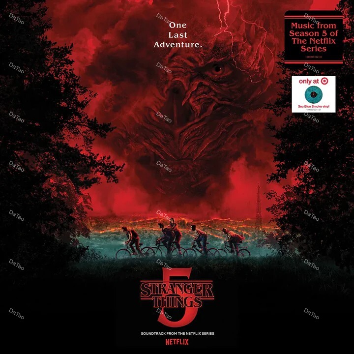 【全新藍綠煙霧彩膠】怪奇物語第五季 Stranger Things 5/Netflix影集原聲帶 - 大韜黑膠耳機